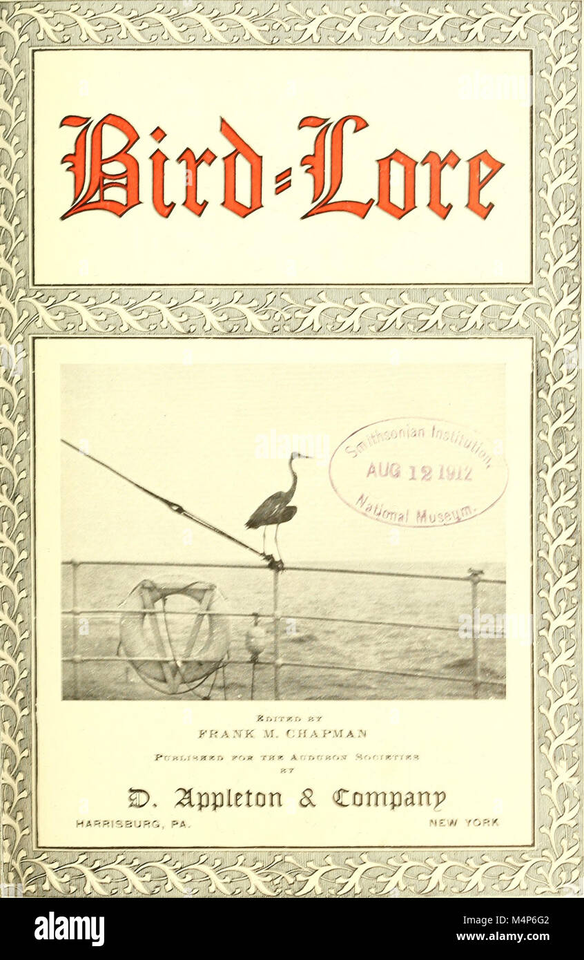 Bird lore (1912) (14770666433 Stock Photo - Alamy