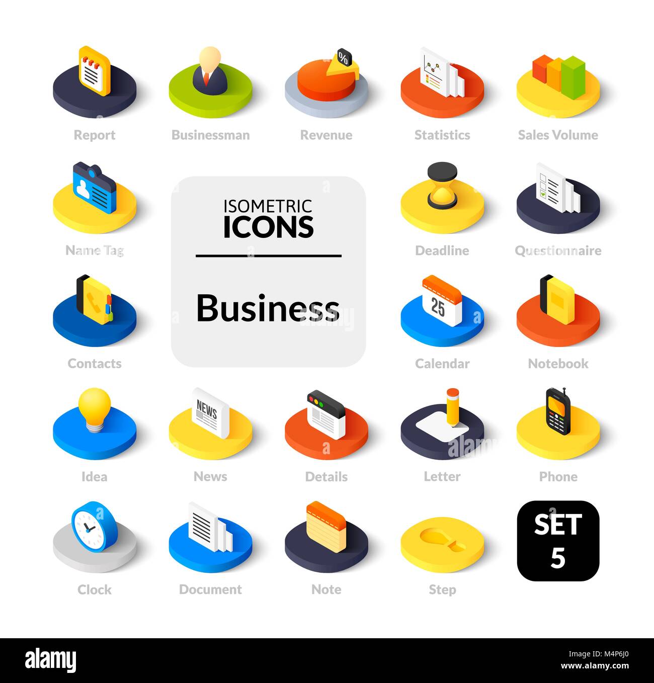 Infographic step office icon vector hi-res stock photography and images ...