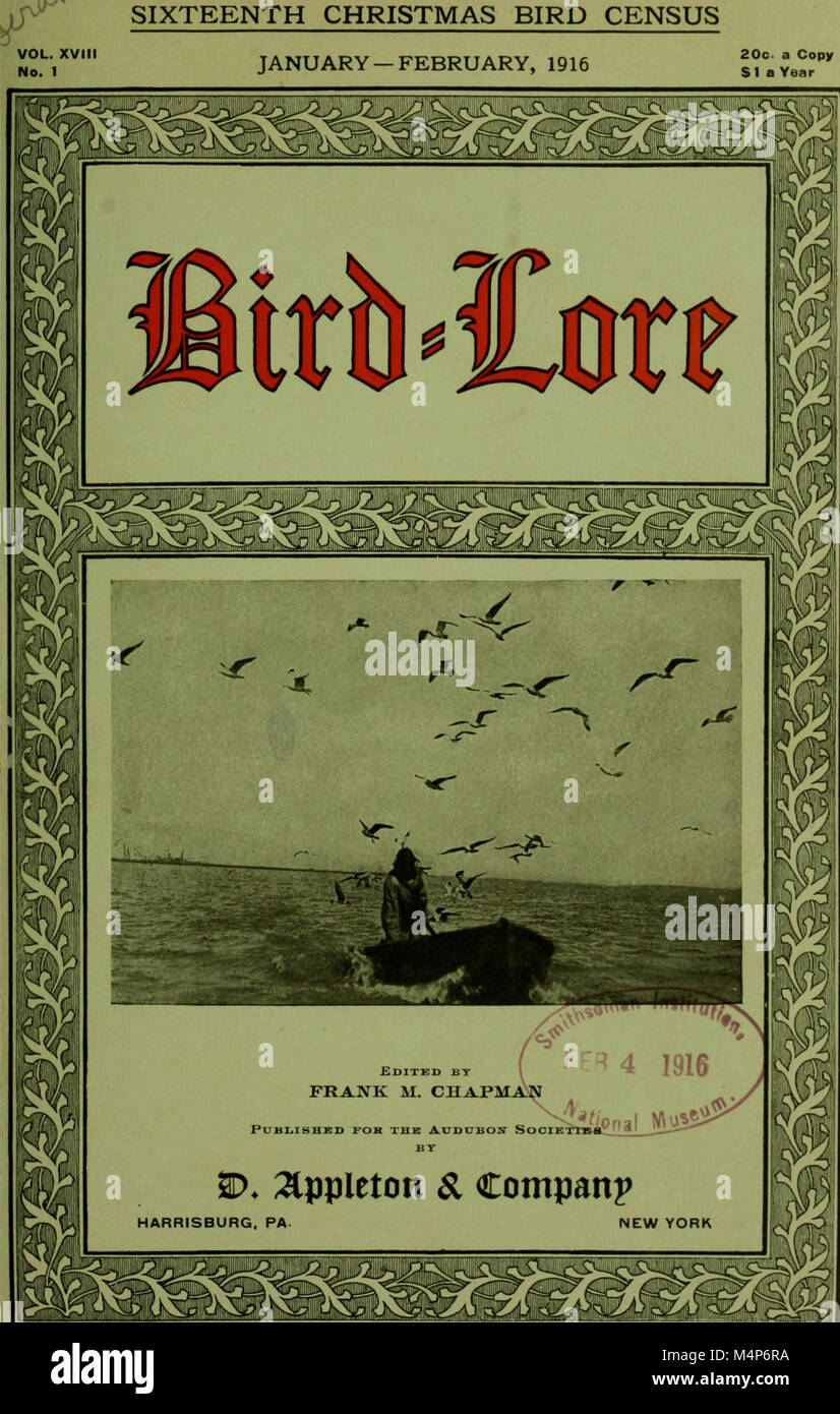 *Bird Lore* (1916) is a journal dedicated to ornithology, featuring ...