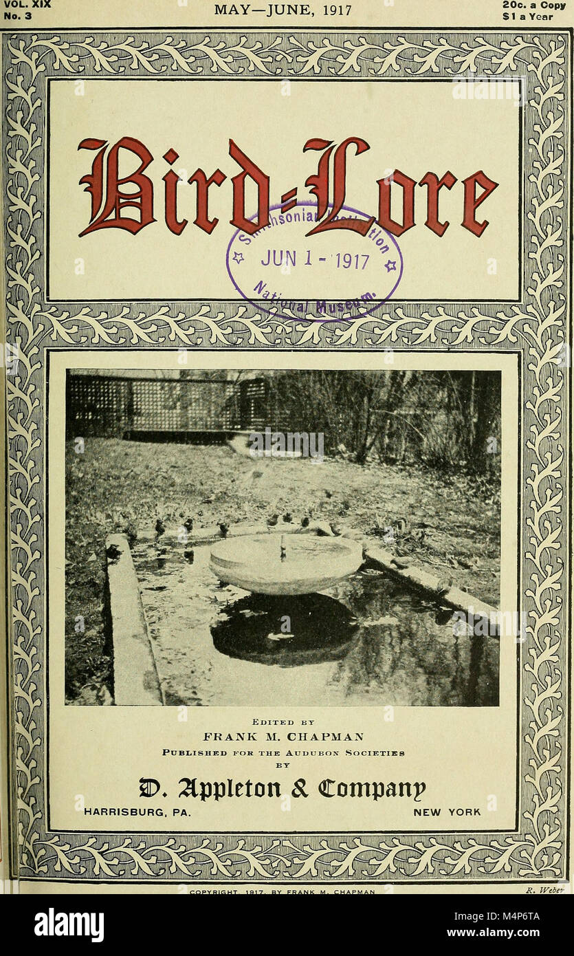 Bird lore (1917) (20195904478 Stock Photo - Alamy