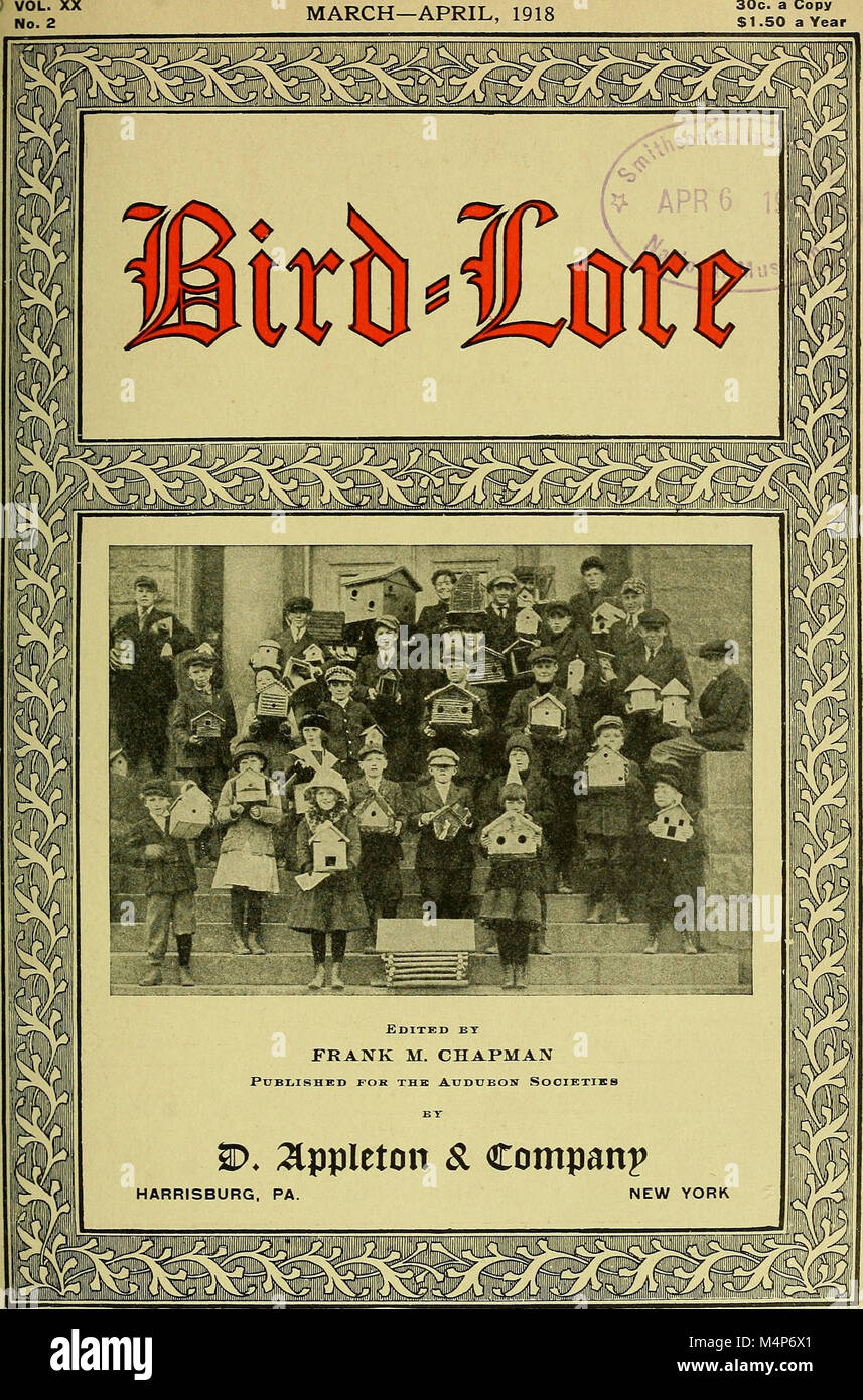 Bird lore (1918) (14752892994 Stock Photo - Alamy