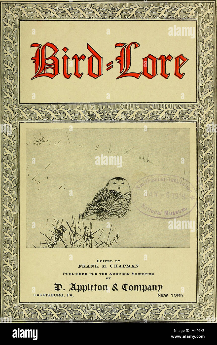 Bird lore (1918) (14755206985 Stock Photo - Alamy