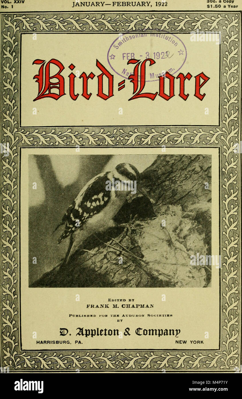 Bird lore (1922) (14564361970 Stock Photo - Alamy