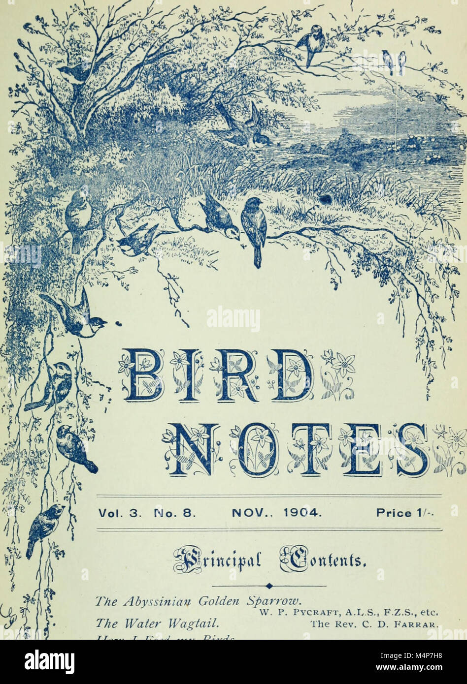 Bird notes (1904) (14729155666 Stock Photo - Alamy