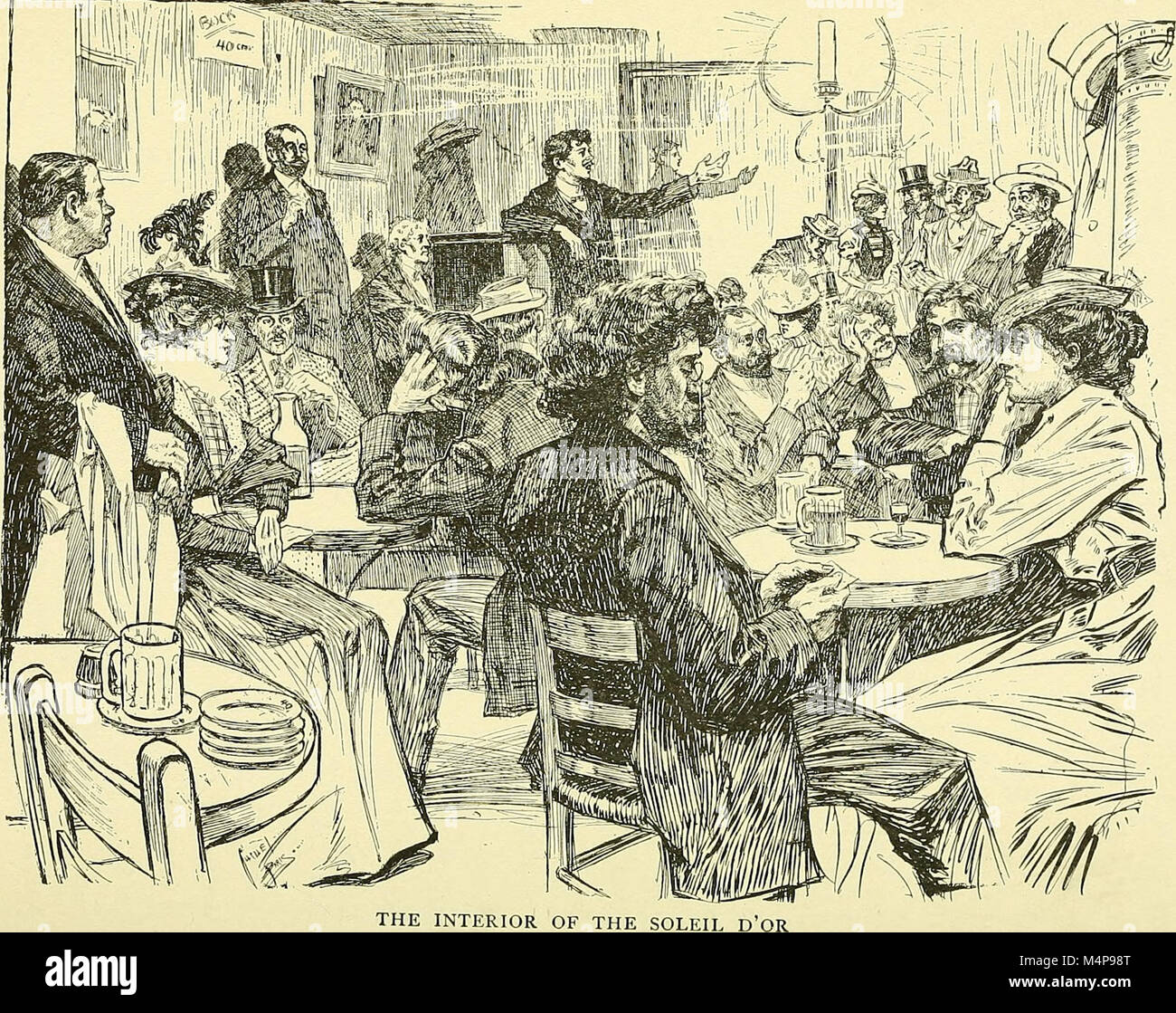 Bohemian Paris of to-day (1900) (14783711383 Stock Photo - Alamy