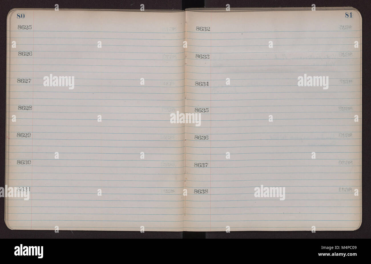 This identification list contains specimen numbers 8072 to 9471 ...