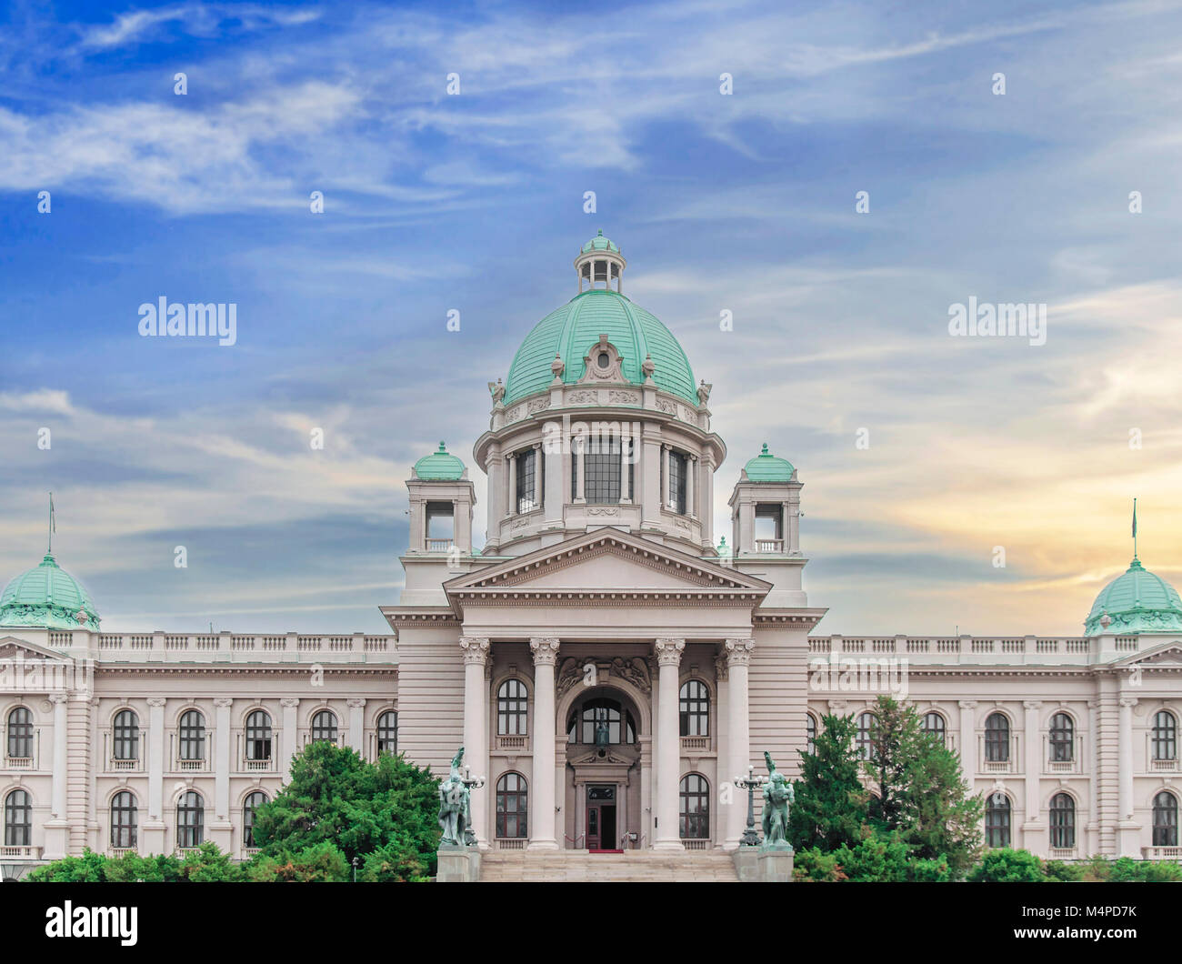 BELGRADE, SERBIA - MAY 25, 2017: National Assembly on May 25, 2017 ...