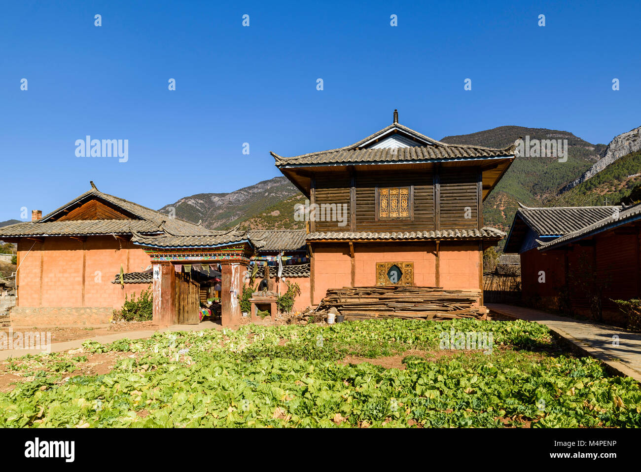 This village is of the Musuo Minority group which is a matriarch ...