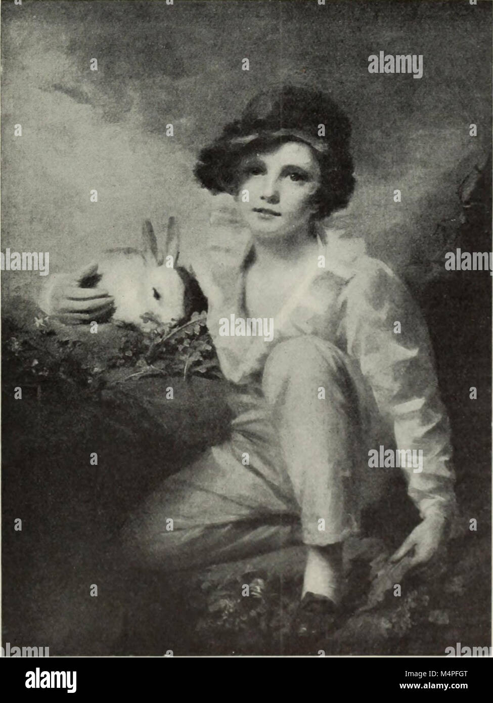 Boy and Rabbit, by Henry Raeburn 1814 Stock Photo - Alamy