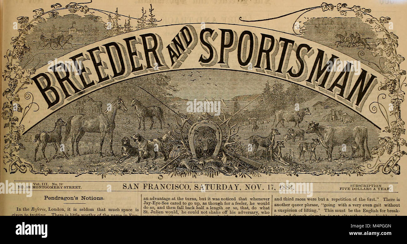 Breeder and sportsman (1883) (19791410413 Stock Photo - Alamy