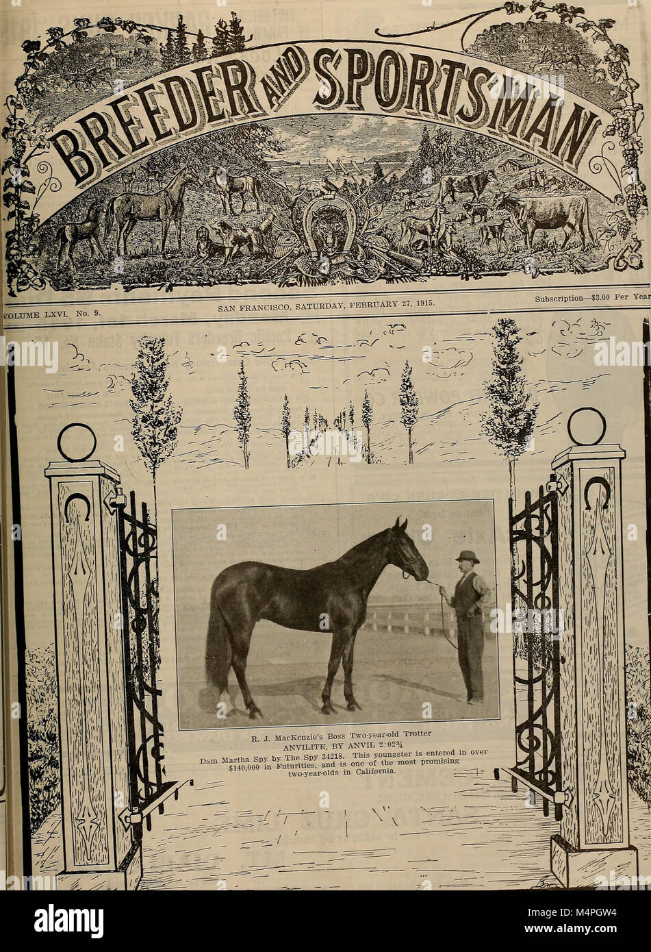 Breeder and sportsman (1915) (20225145508 Stock Photo - Alamy