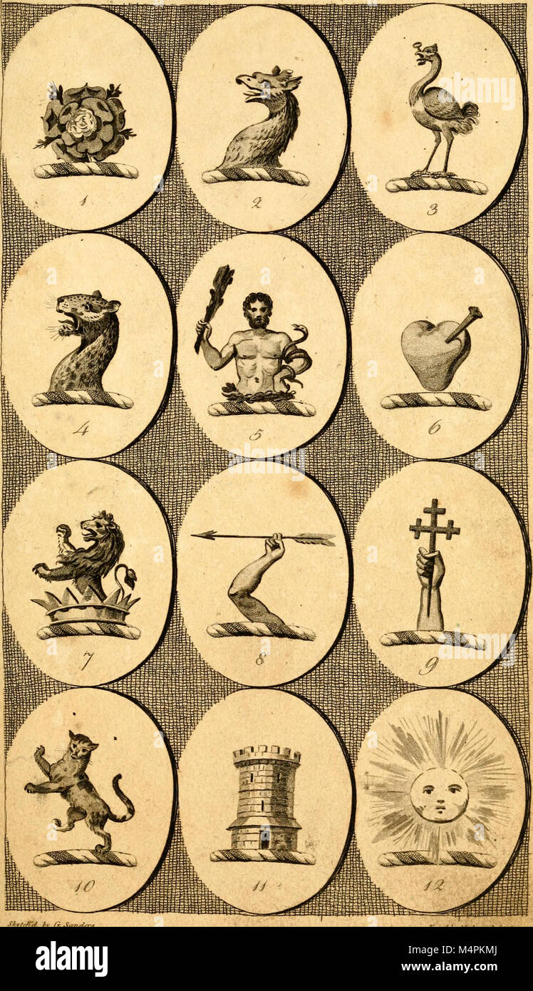 British crests - containing the crests and mottos of the families of ...