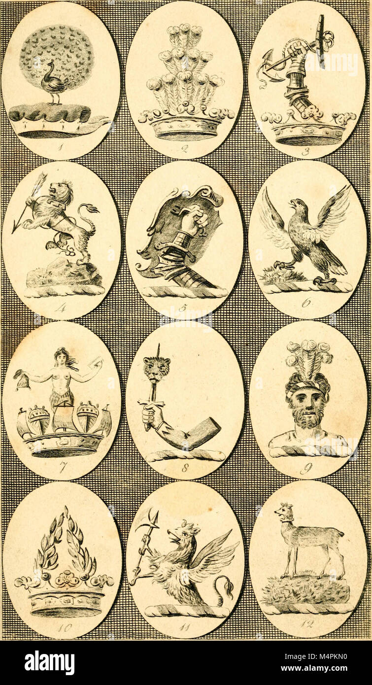 British crests - containing the crests and mottos of the families of ...