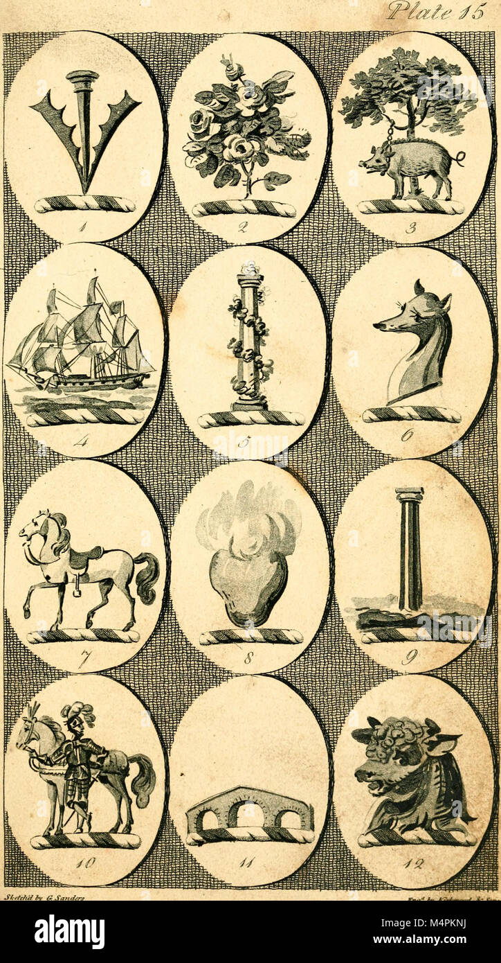 British crests - containing the crests and mottos of the families of ...