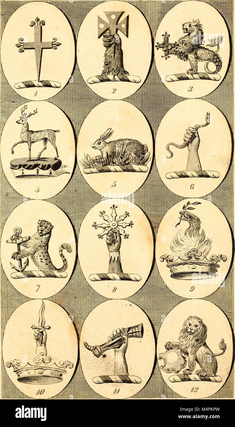 British crests - containing the crests and mottos of the families of ...