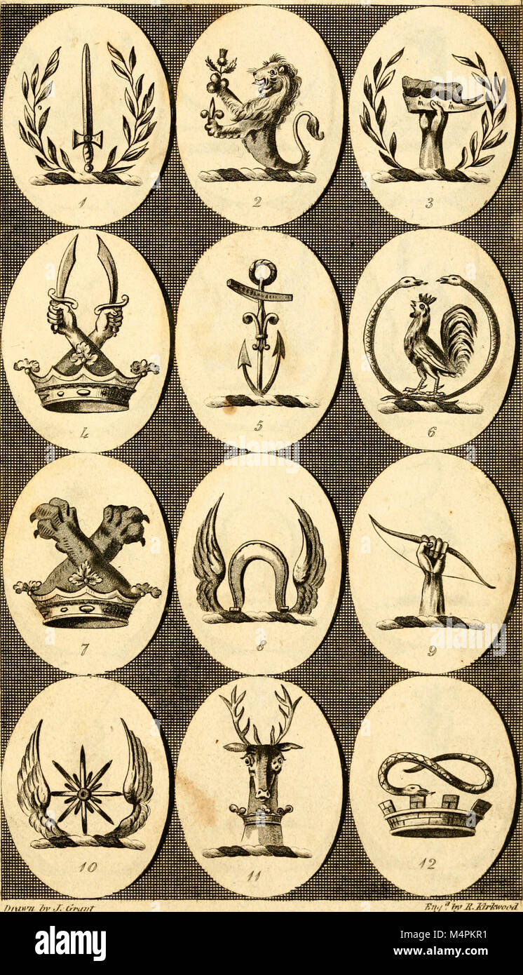 British crests - containing the crests and mottos of the families of ...