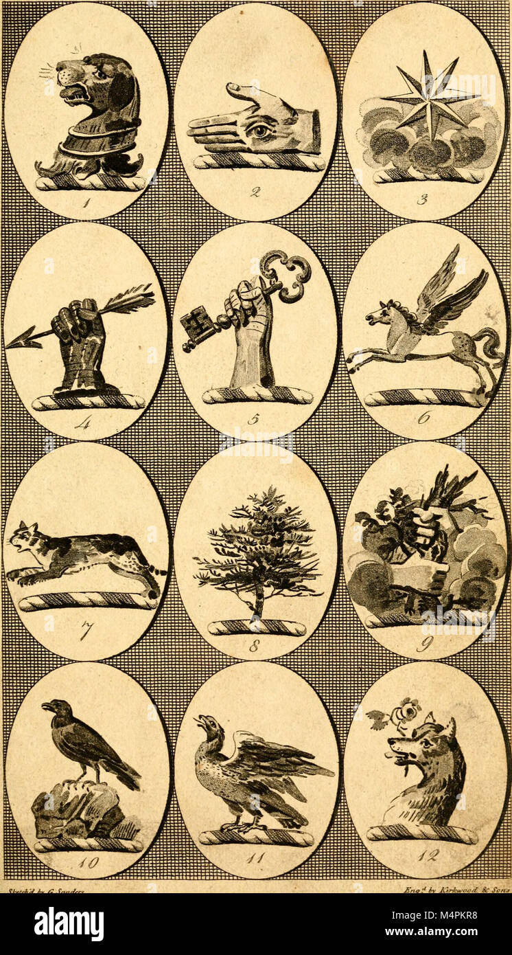 British crests - containing the crests and mottos of the families of ...