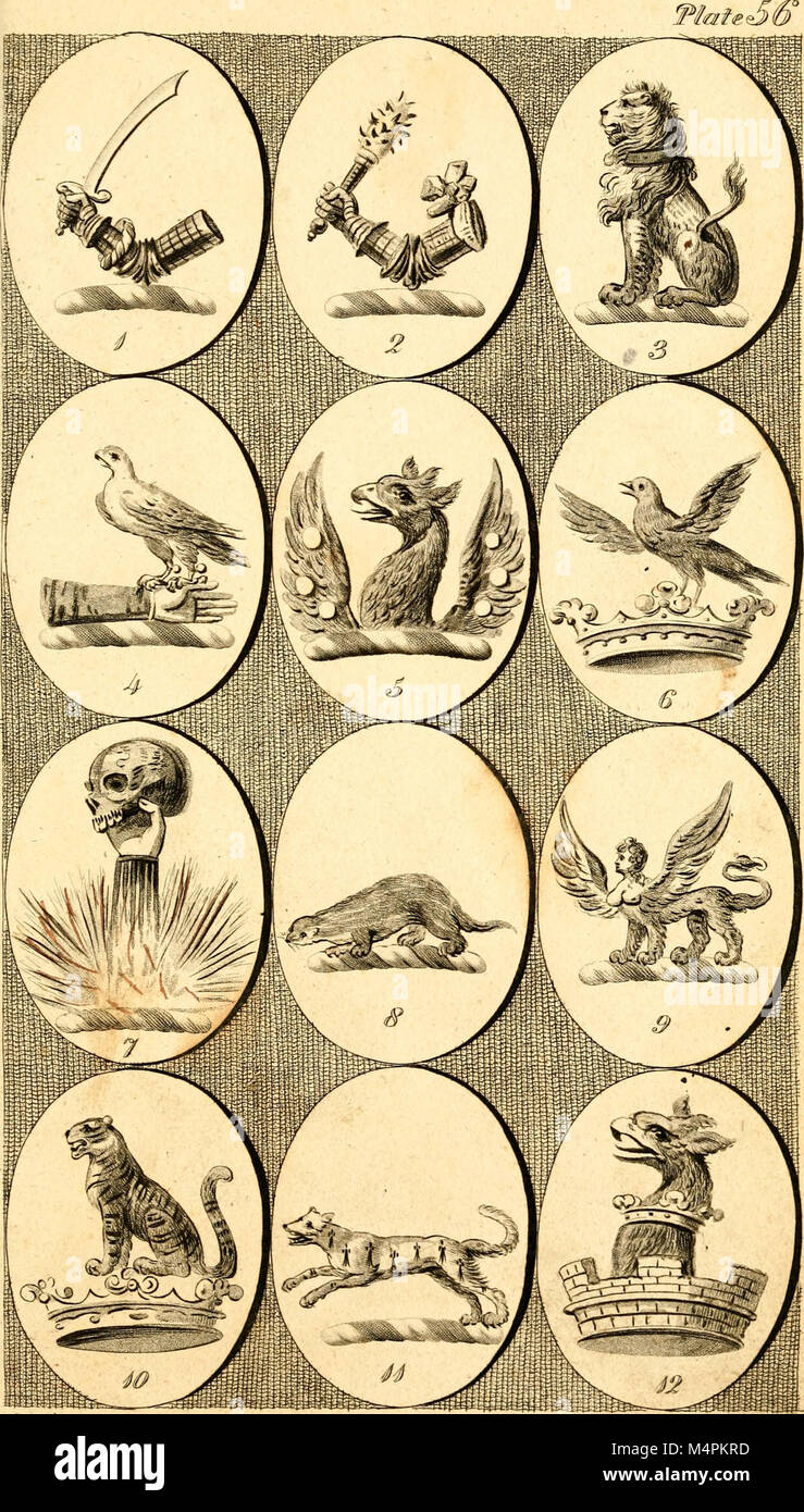 British crests - containing the crests and mottos of the families of ...