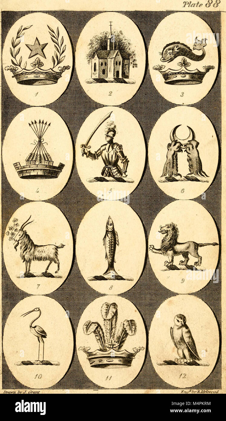 British crests - containing the crests and mottos of the families of ...