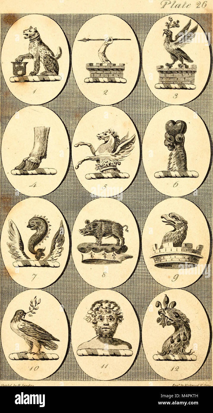 British crests - containing the crests and mottos of the families of ...