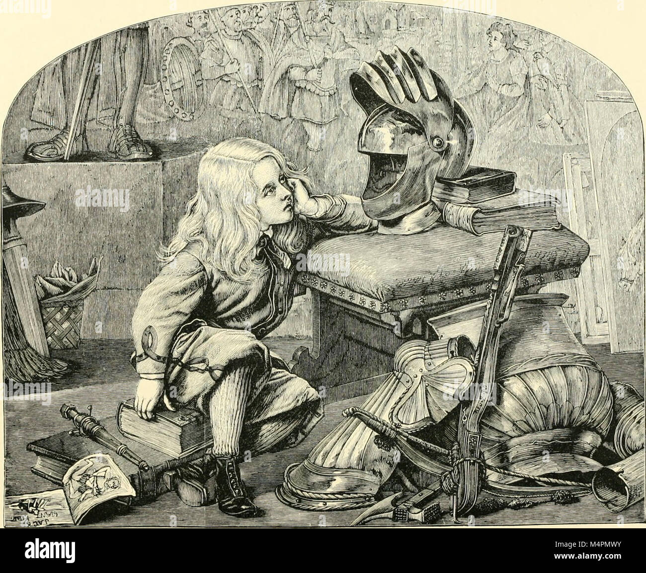 The 1881 work 'British Painters' highlights the contributions of ...