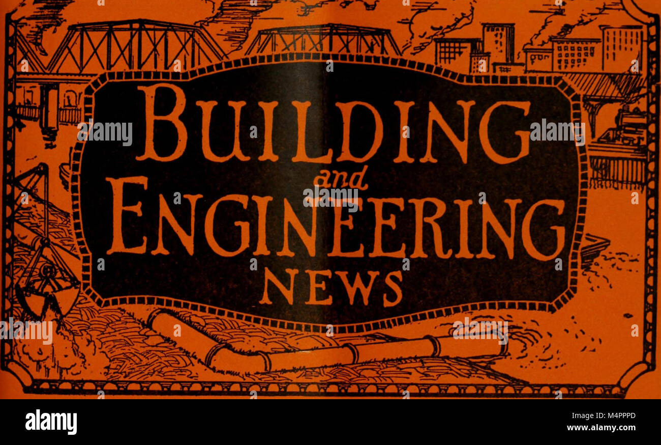 *Building and Engineering News* (1927) is a publication focusing on the ...