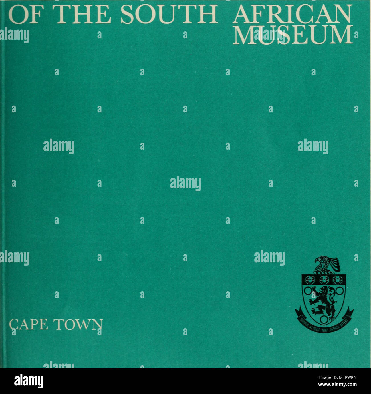 The Annals of the South African Museum, published in 1980, presents ...