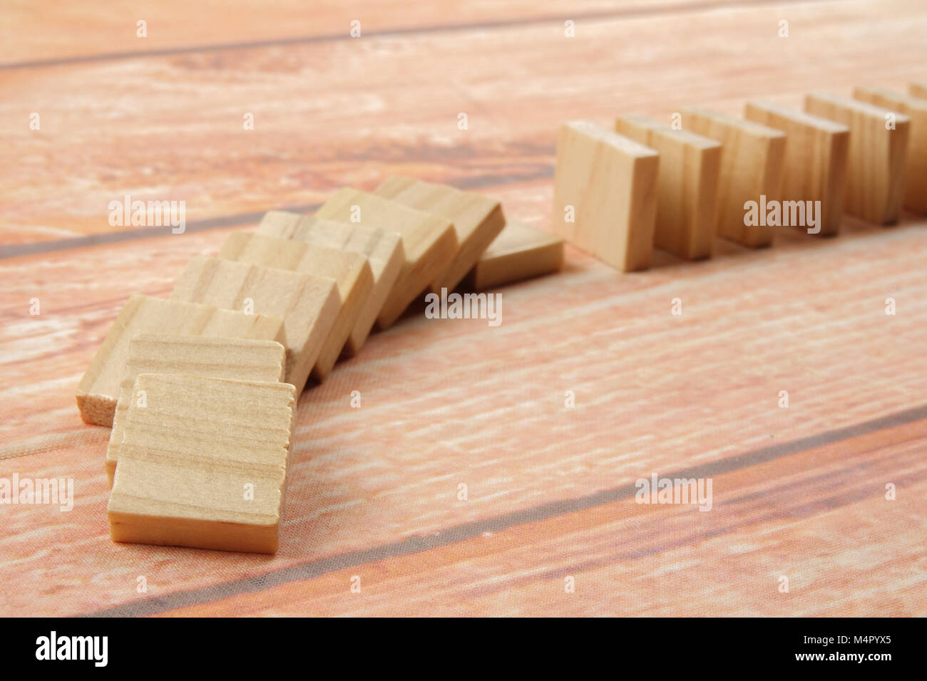 Cause and effect domino hi-res stock photography and images - Alamy