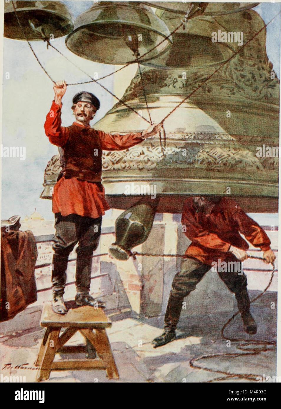 Ringers illustration hi-res stock photography and images - Alamy