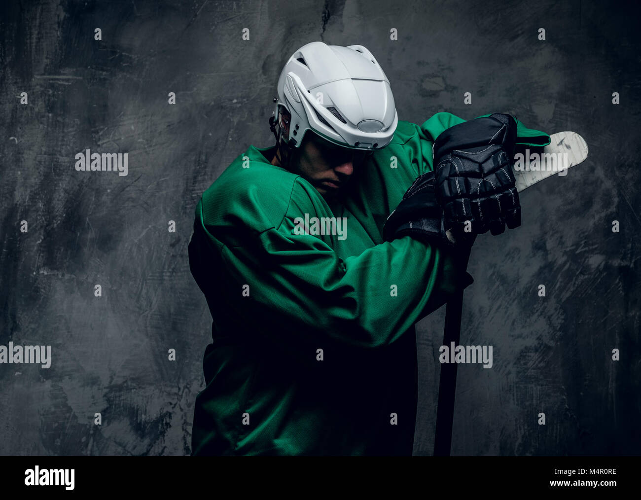 Shadow man wearing protective hi-res stock photography and images - Alamy