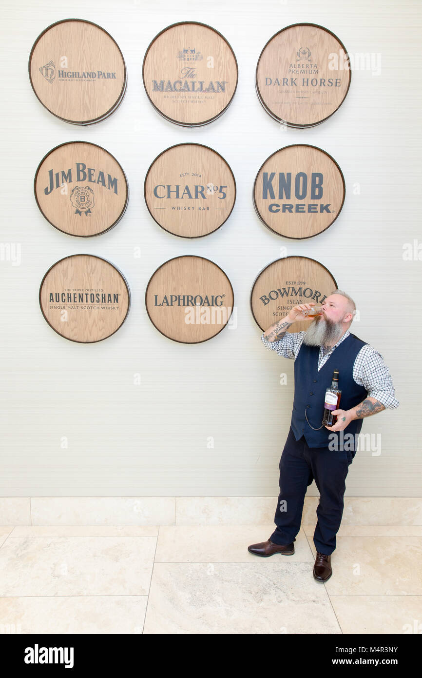 NOVEMBER 17, 2017 - TORONTO, CANADA: PORTRAIT OF WHISKY CHEF MATT JONES ...