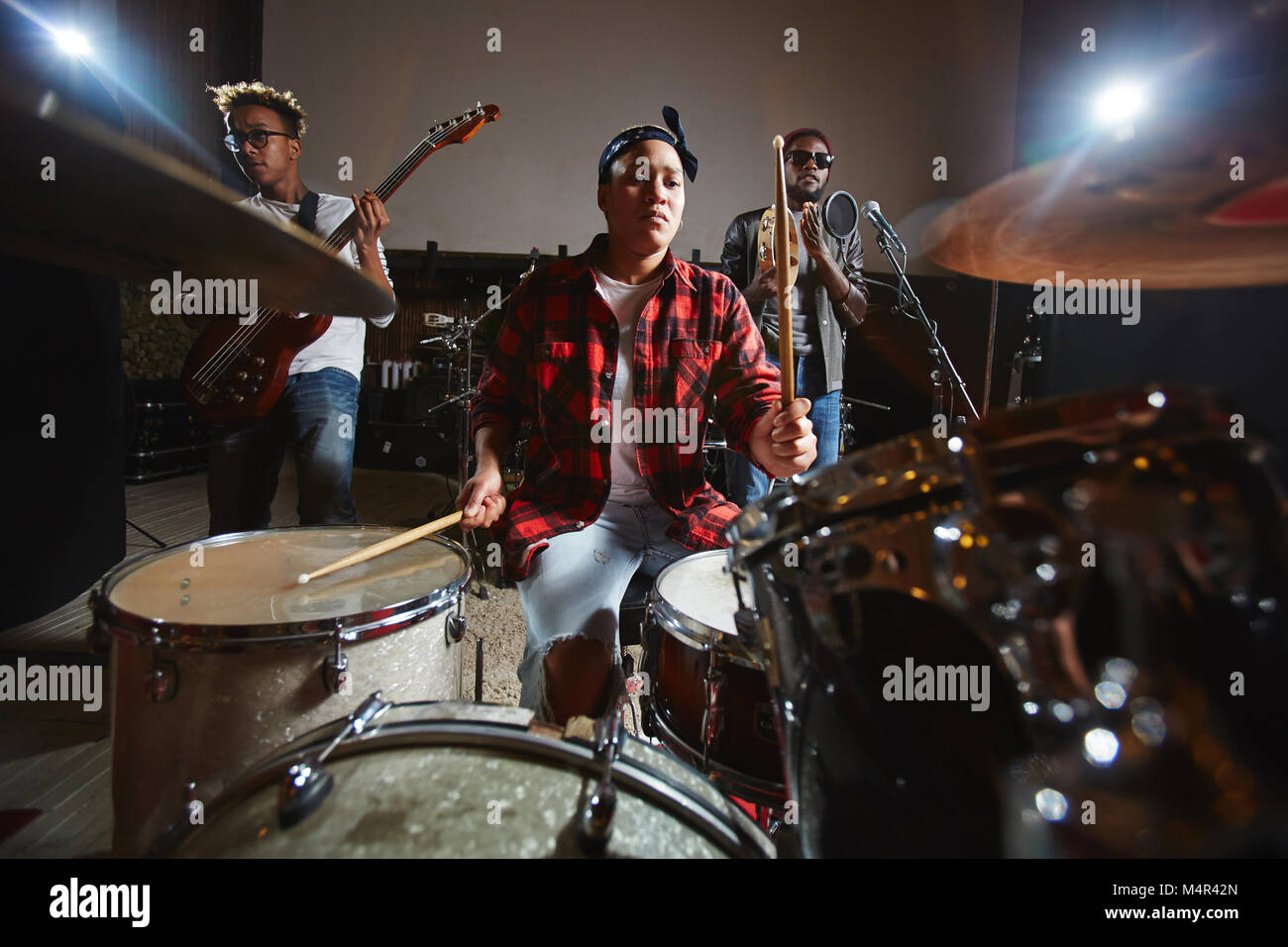 African american rock music hi-res stock photography and images - Alamy