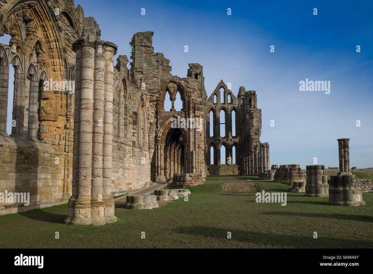 Ruins of benedictine monastery hi-res stock photography and images - Alamy