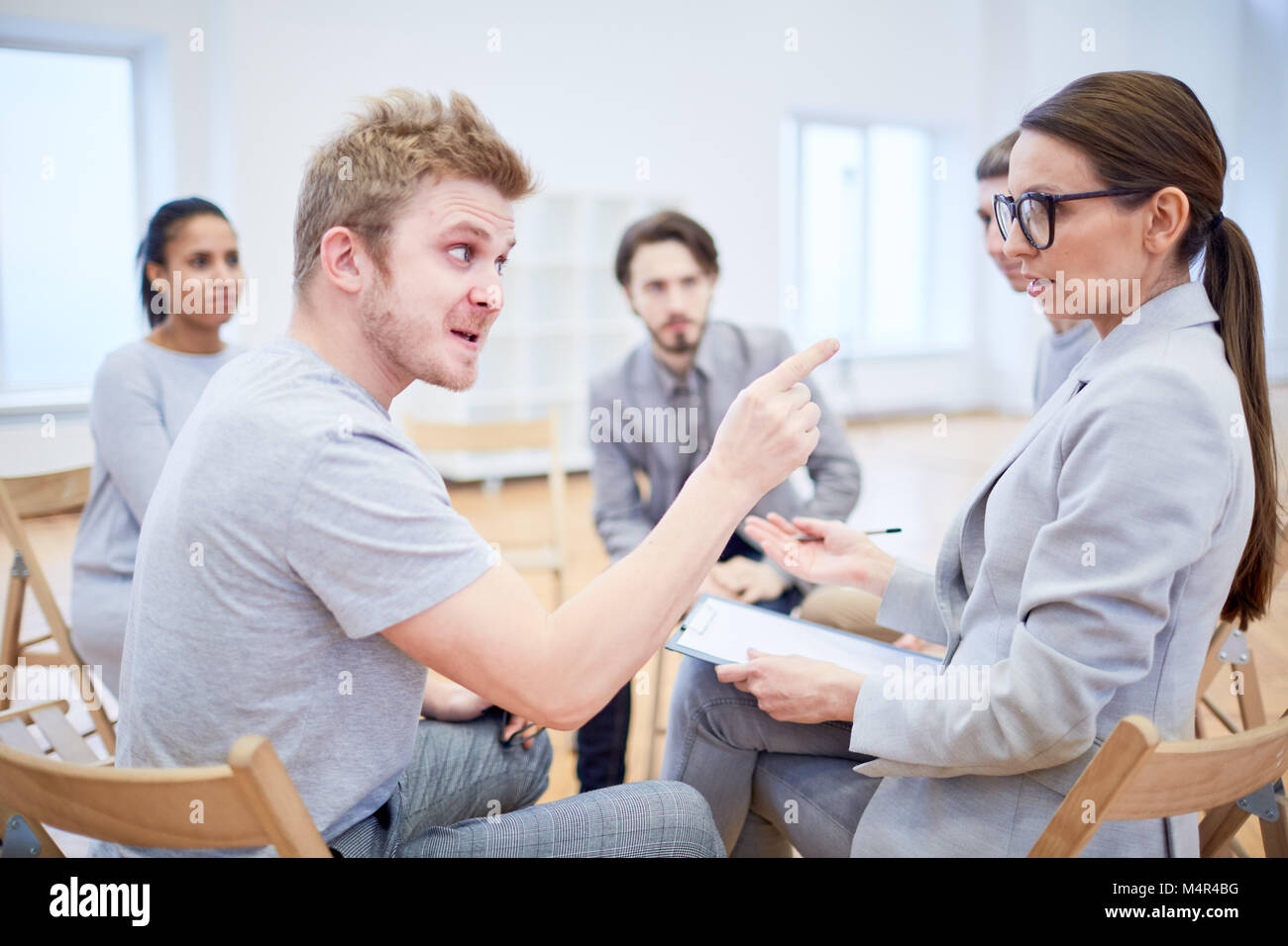 Obnoxious woman hi-res stock photography and images - Alamy