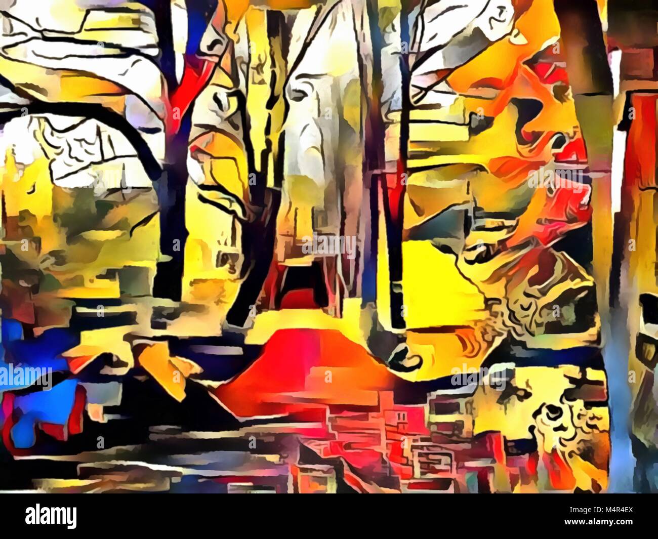 Avant garde painting hi-res stock photography and images - Alamy