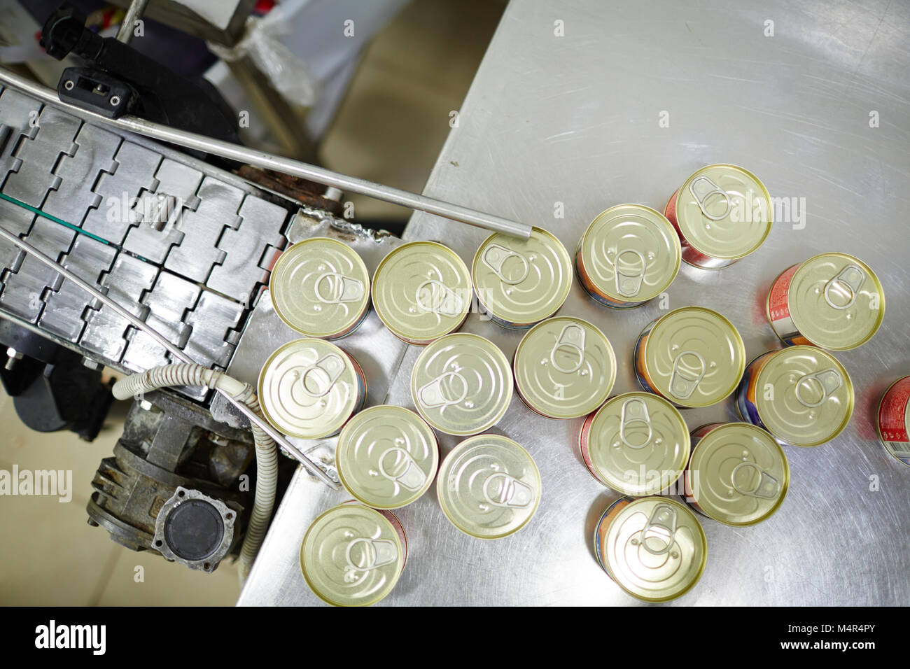 Fish canning industry hi-res stock photography and images - Alamy