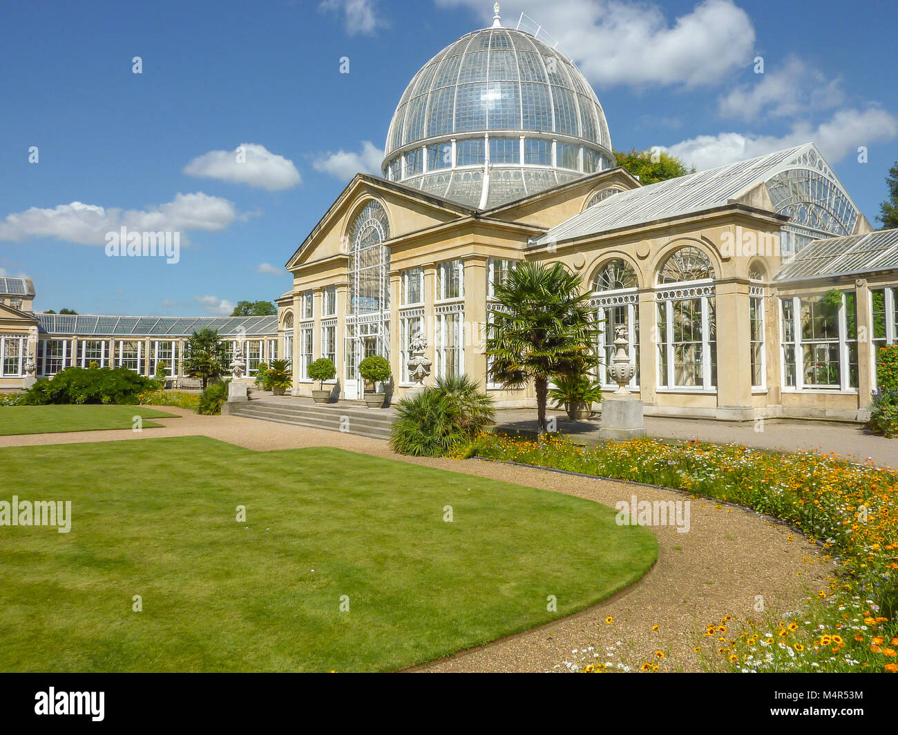 The great Conservatory in the grounds of Syon Park , London, England ...