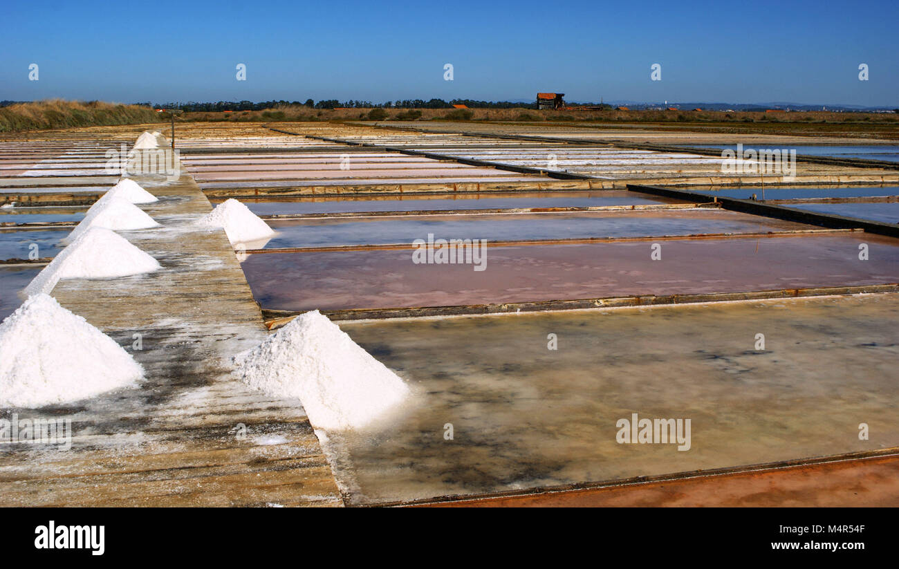 Portugal salt deposit hi-res stock photography and images - Alamy