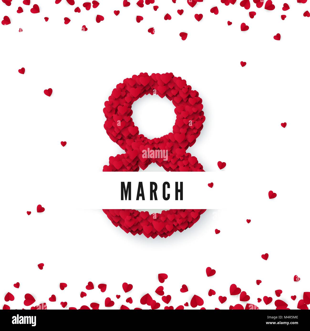8 march banner vector vectors hi-res stock photography and images - Alamy