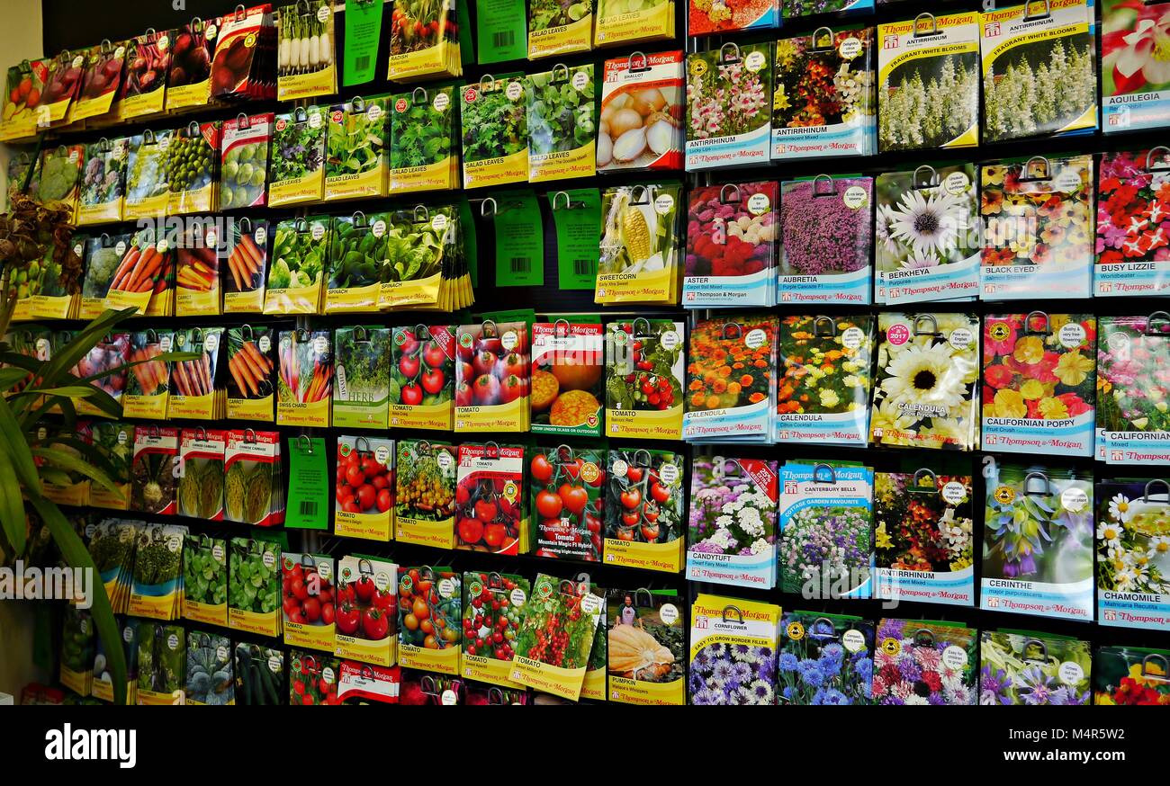 Seed packets hi-res stock photography and images - Alamy