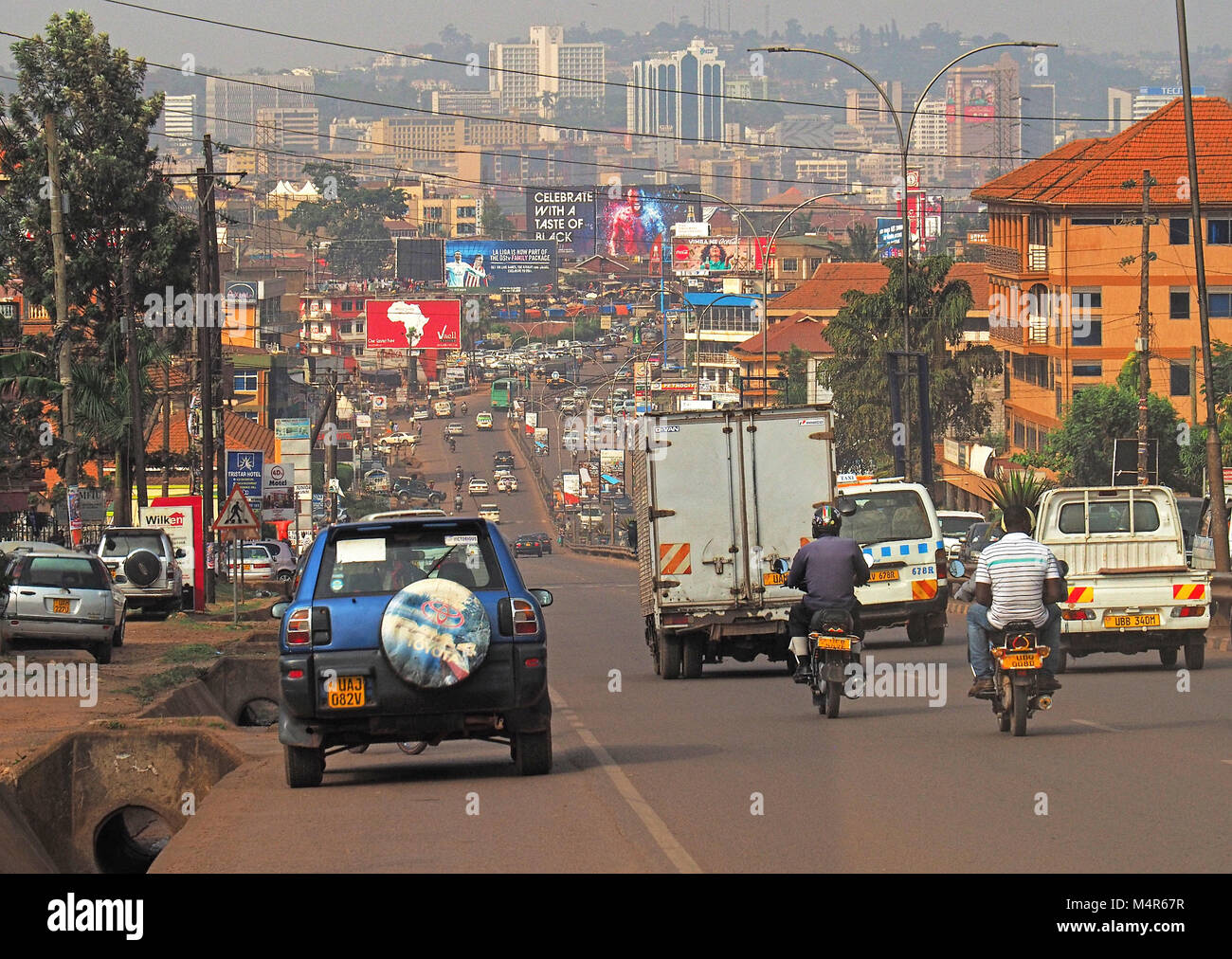 Kampala city landscape hi-res stock photography and images - Alamy