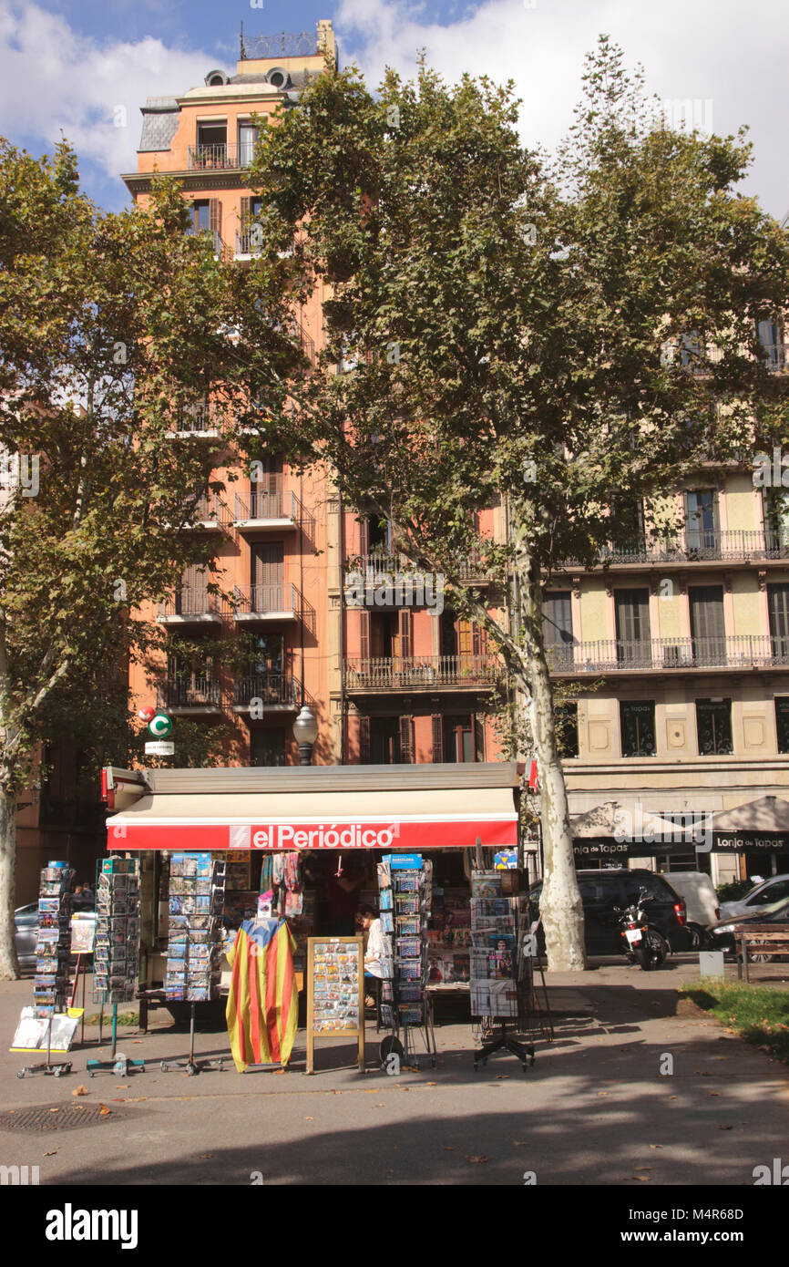 Pla de Palau square in La Ribera Barcelona Spain Stock Photo - Alamy