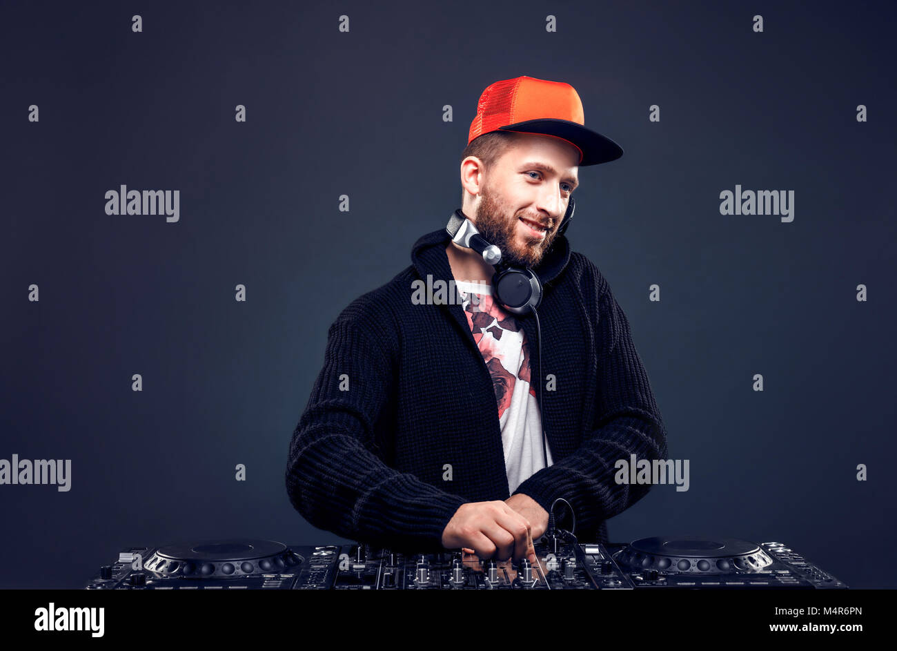 Dj studio shot hi-res stock photography and images - Alamy