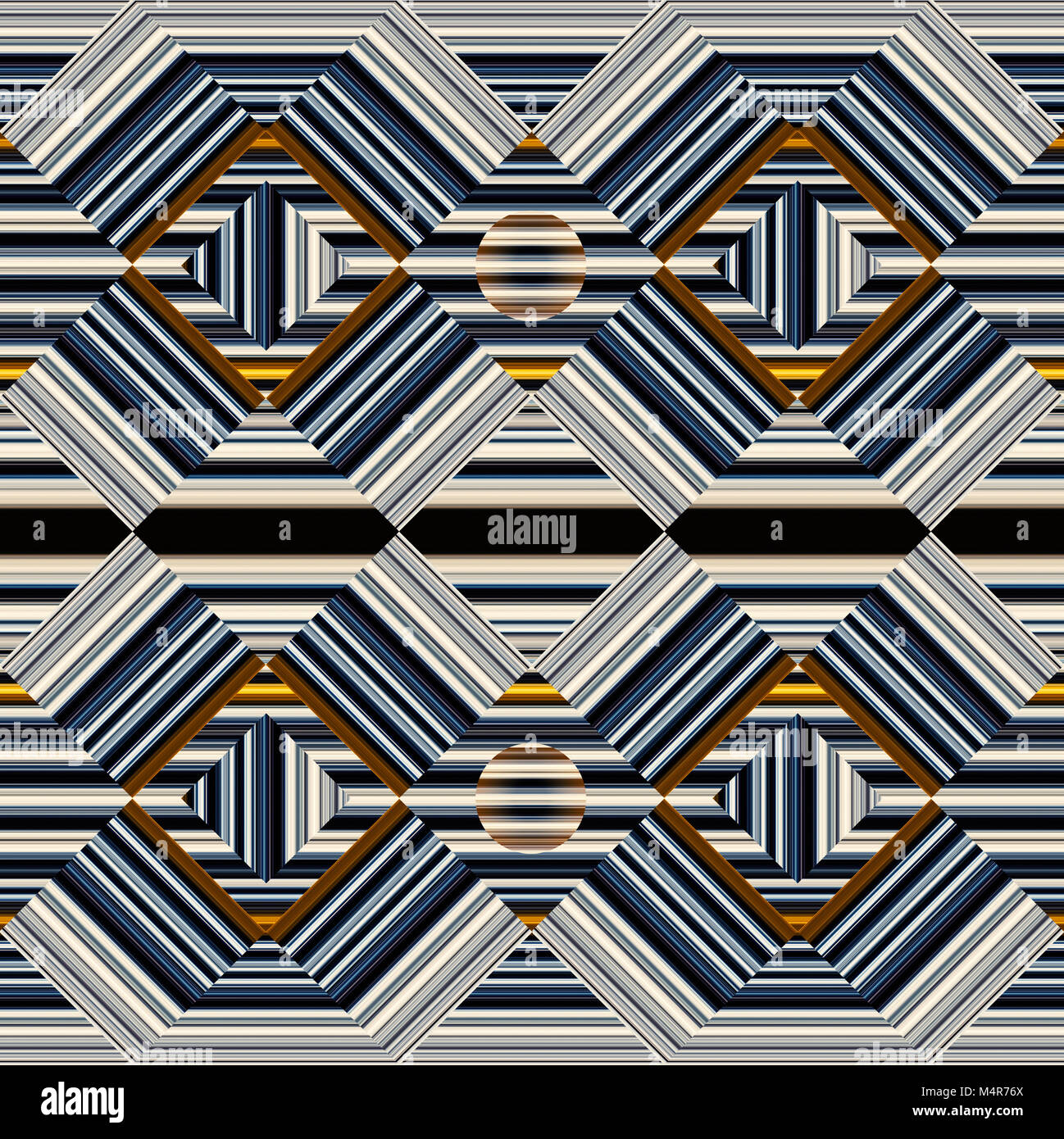 seamless square patterns prepared from the line Stock Photo - Alamy