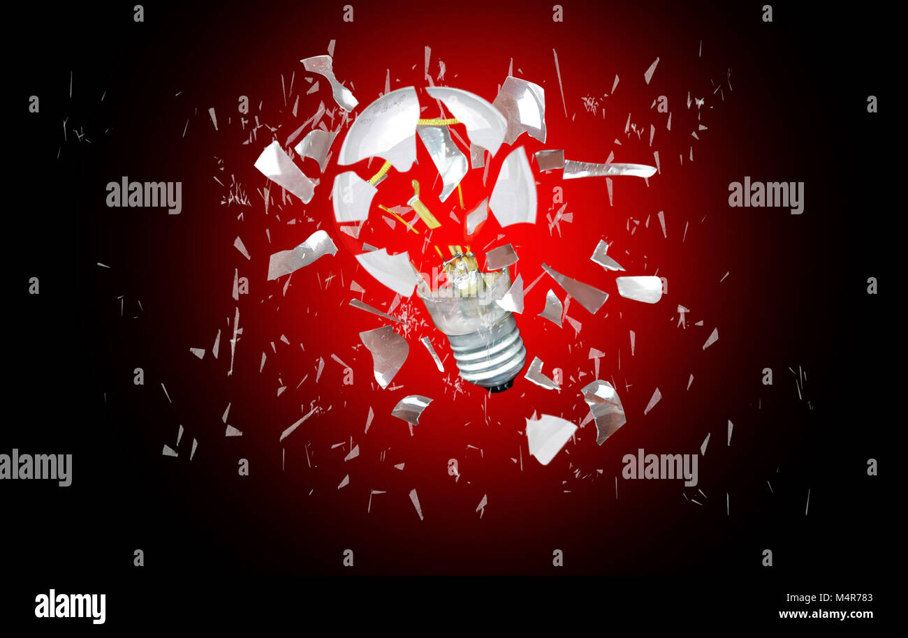 Broken lightbulb hi-res stock photography and images - Alamy