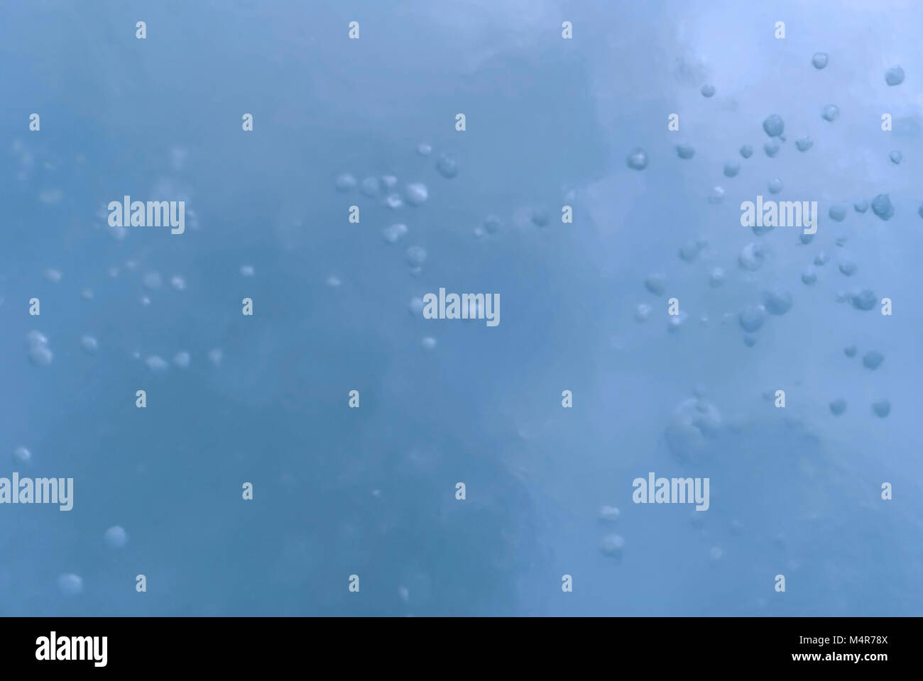 background, texture: blue stratum of ice with bubbles Stock Photo - Alamy