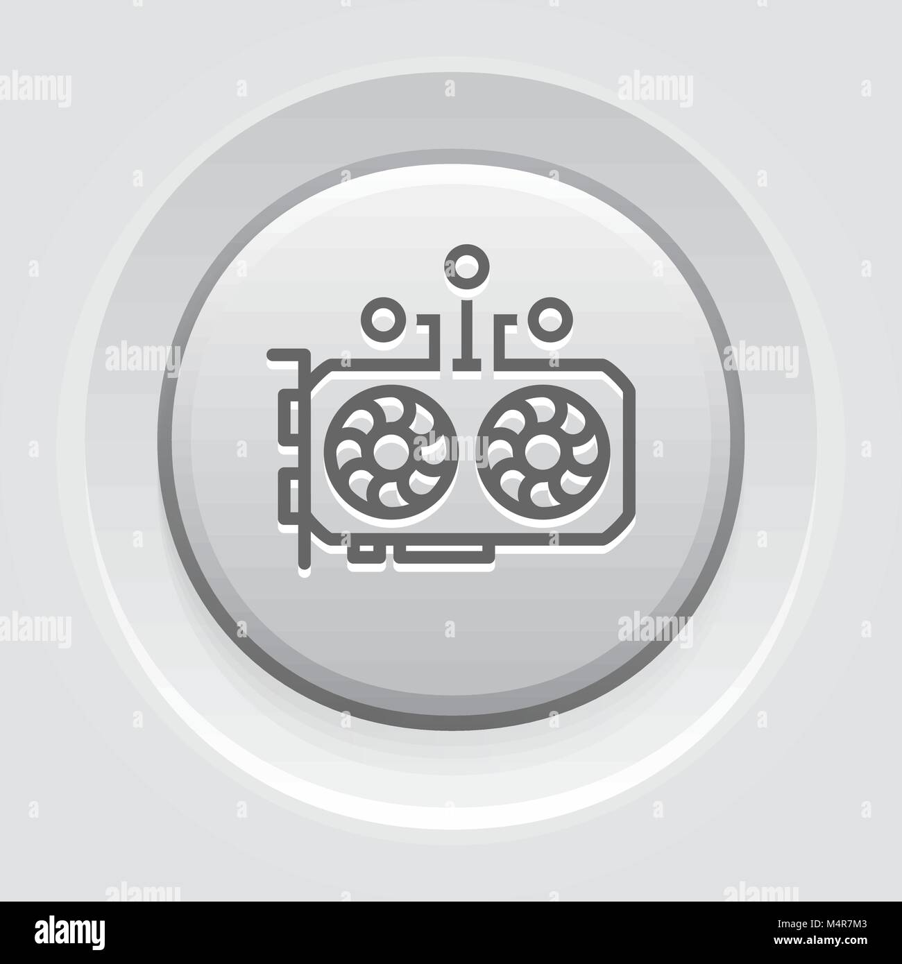 Gpu icon Stock Vector Images - Alamy