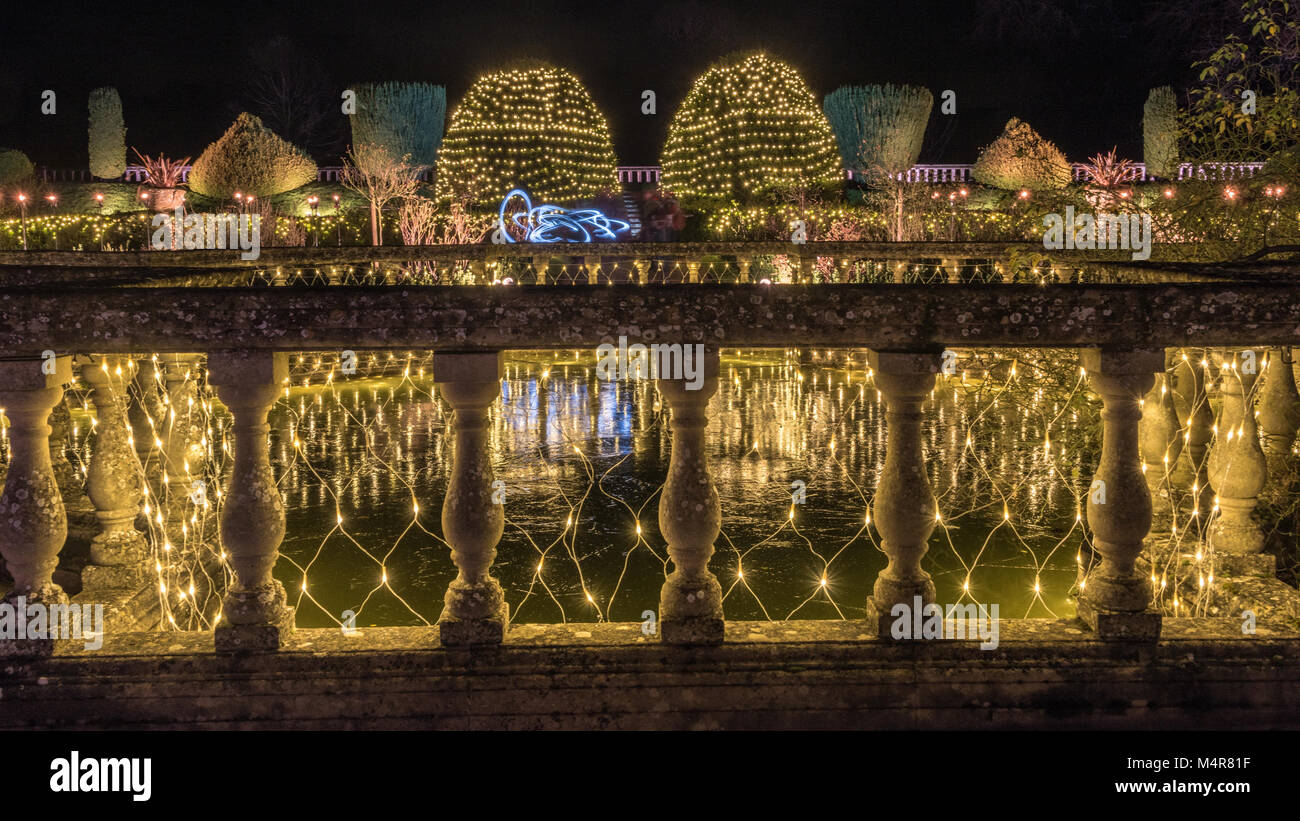 Sudeley Castle Spectacle of Light Stock Photo - Alamy