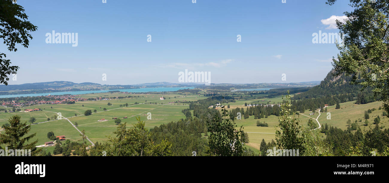 Schwangau and Forggensee Stock Photo - Alamy