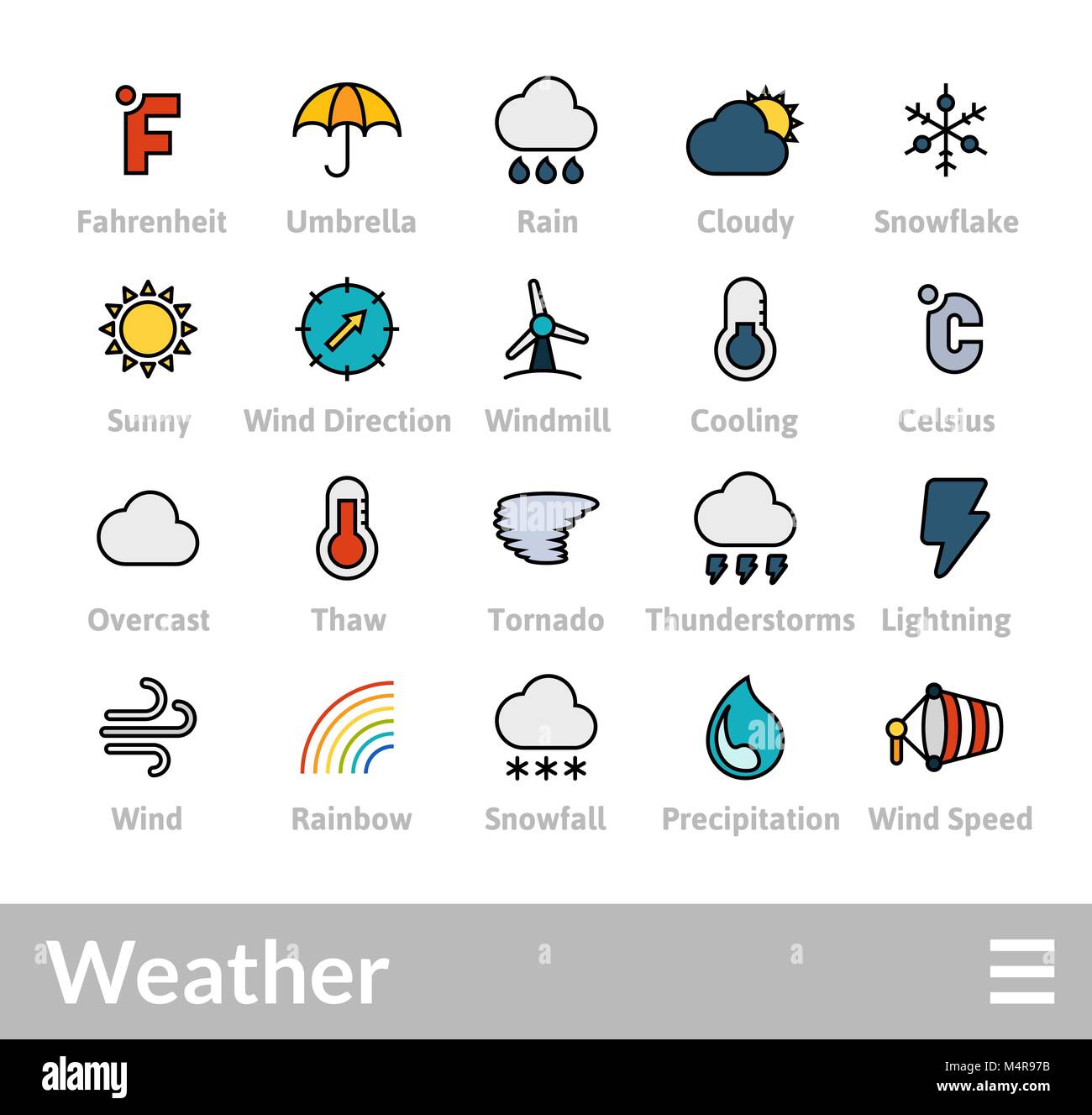 Precipitation Symbols